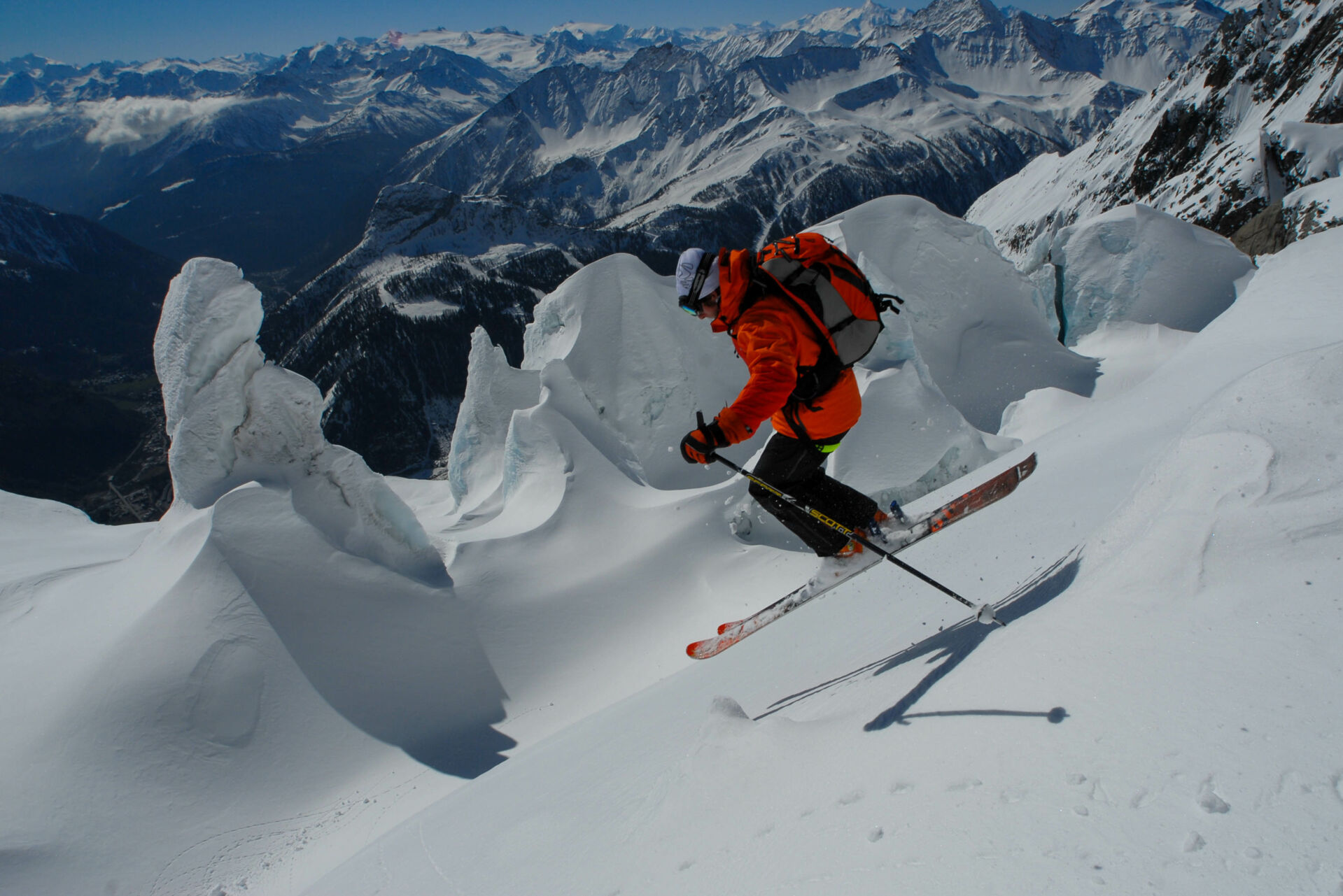 Freerando ski course for teenagers aged 14 to 17 in Haute-Savoie ...