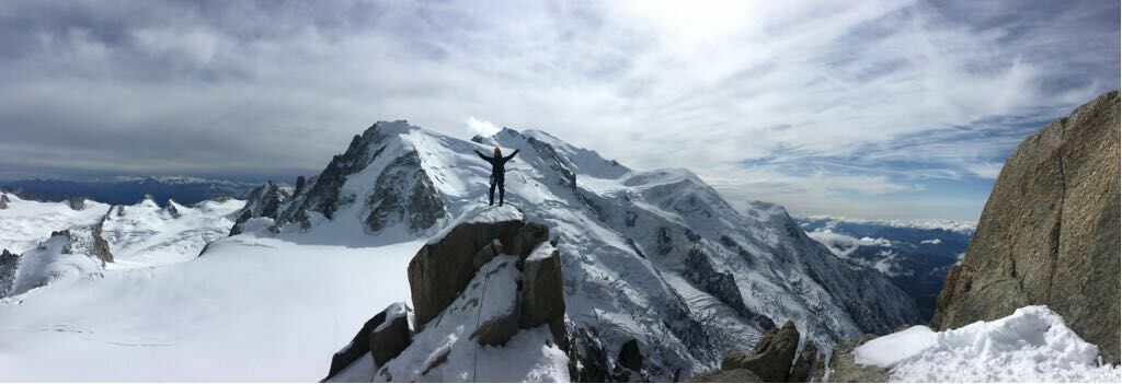 Aiguille du Midi, arête des Cosmiques | Bureau des guides d'Annecy